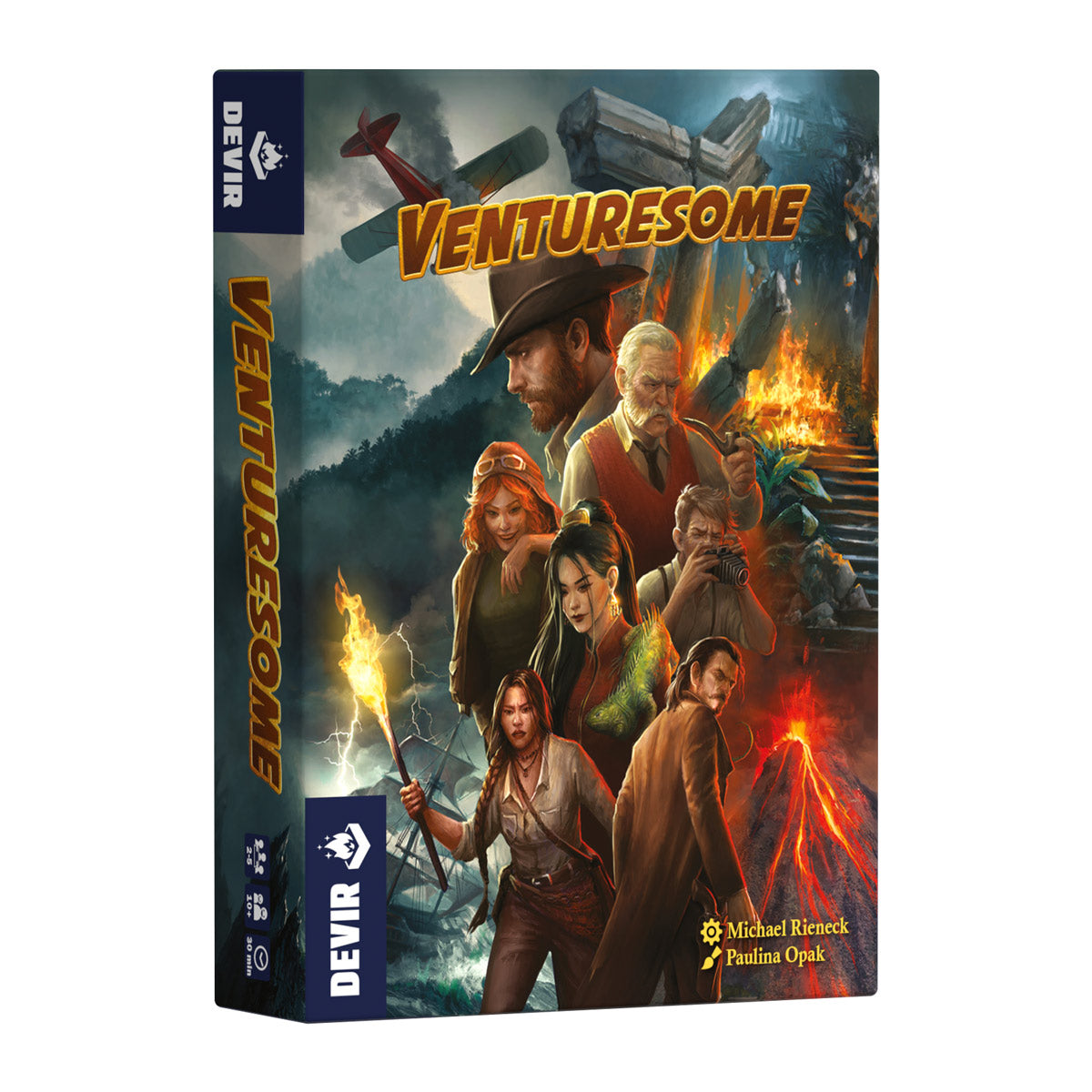 Venturesome, Juego de Mesa, Devir – Ficha y Dado RC